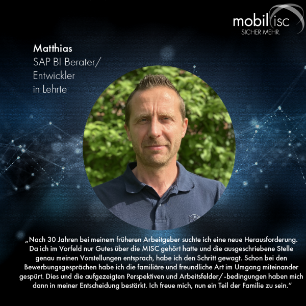 Unsere neuen Mitarbeitenden im April 2024 - Mobil ISC GmbH